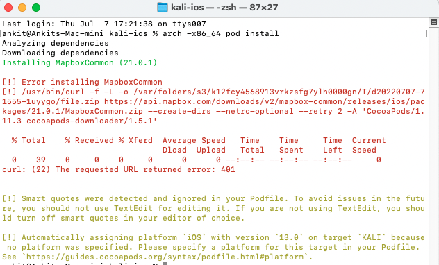 Mapbox doesn't load and crashes the app on only one device · Issue ... Mapbox doesn't load and crashes the app on only one device · Issue ...