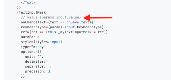problem with onChangeText when function with setState · Issue #110 · bhrott/react-native-masked ...