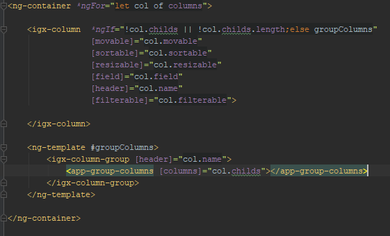 Dynamic multiheader · Issue #5485 · IgniteUI/igniteui-angular · GitHub