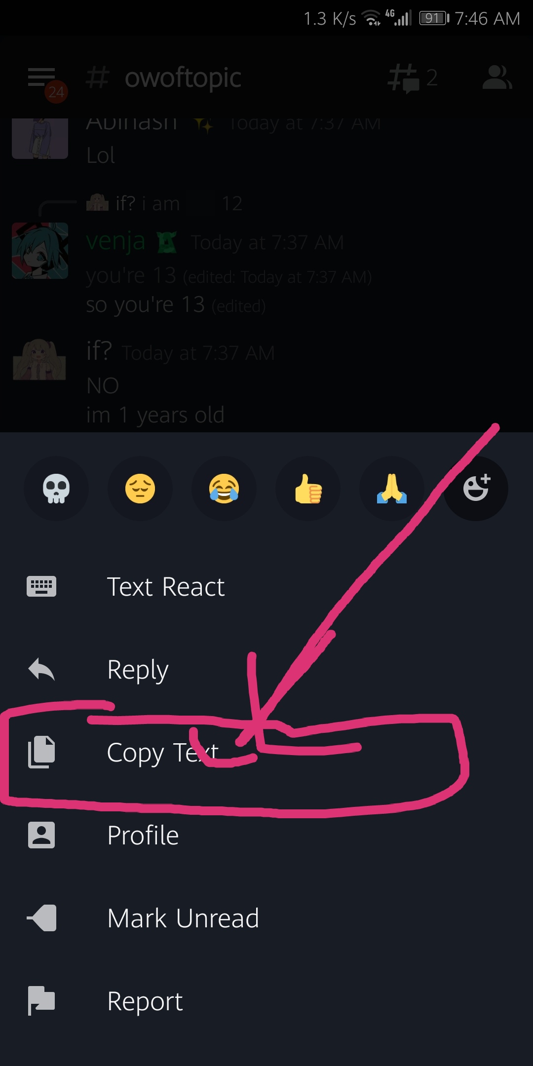 Request regarding share replaced to copy · Issue #668 · Aliucord/plugin-requests · GitHub