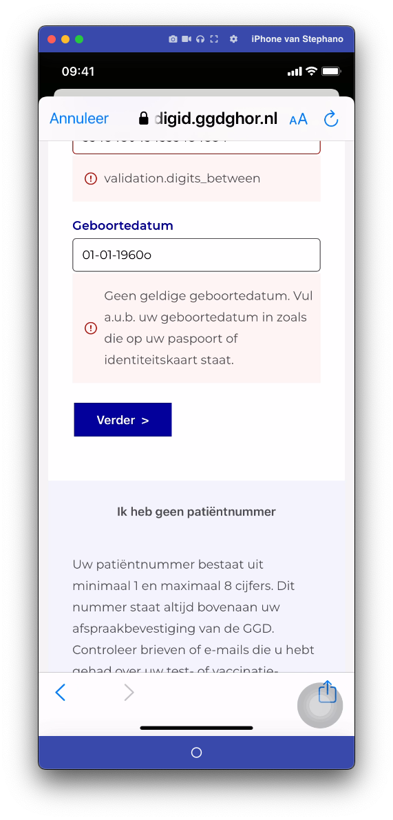 Error for invalid birthdate is not conform figma · Issue #125 · minvws ...
