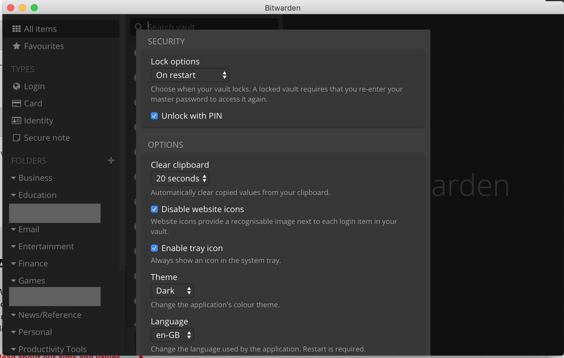 Preferences modal does not close on lock · Issue #255 · bitwarden/desktop · GitHub