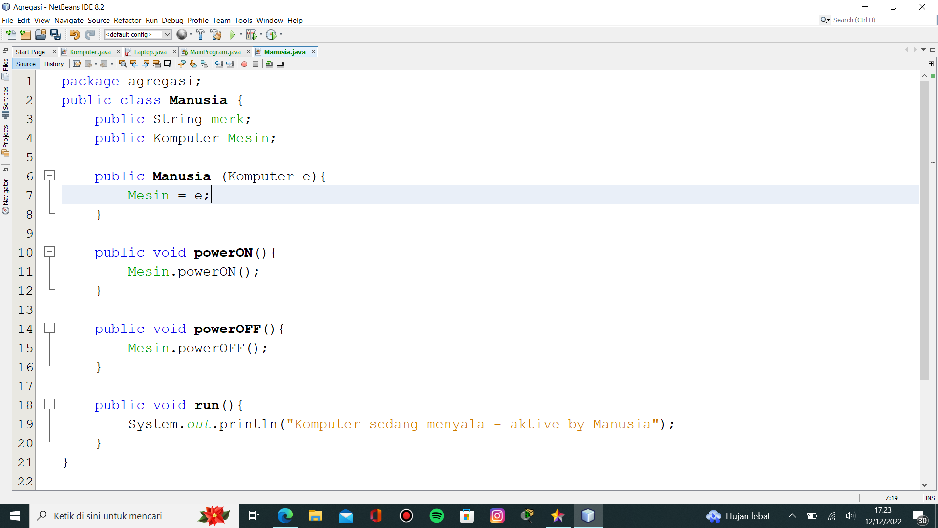 GitHub - agusharya17/praktikum7--Dwi-Agus-Haryanto-312110033-