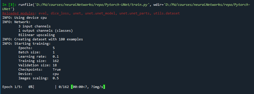 Problem with starting train · Issue #96 · milesial/Pytorch-UNet · GitHub