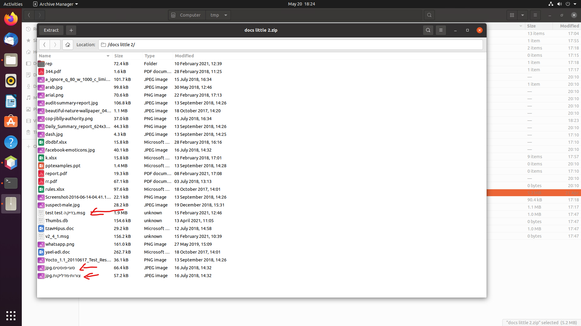 Problem ingesting zip files in linux with hebrew (version release 4.17.0) · Issue #6953 ...