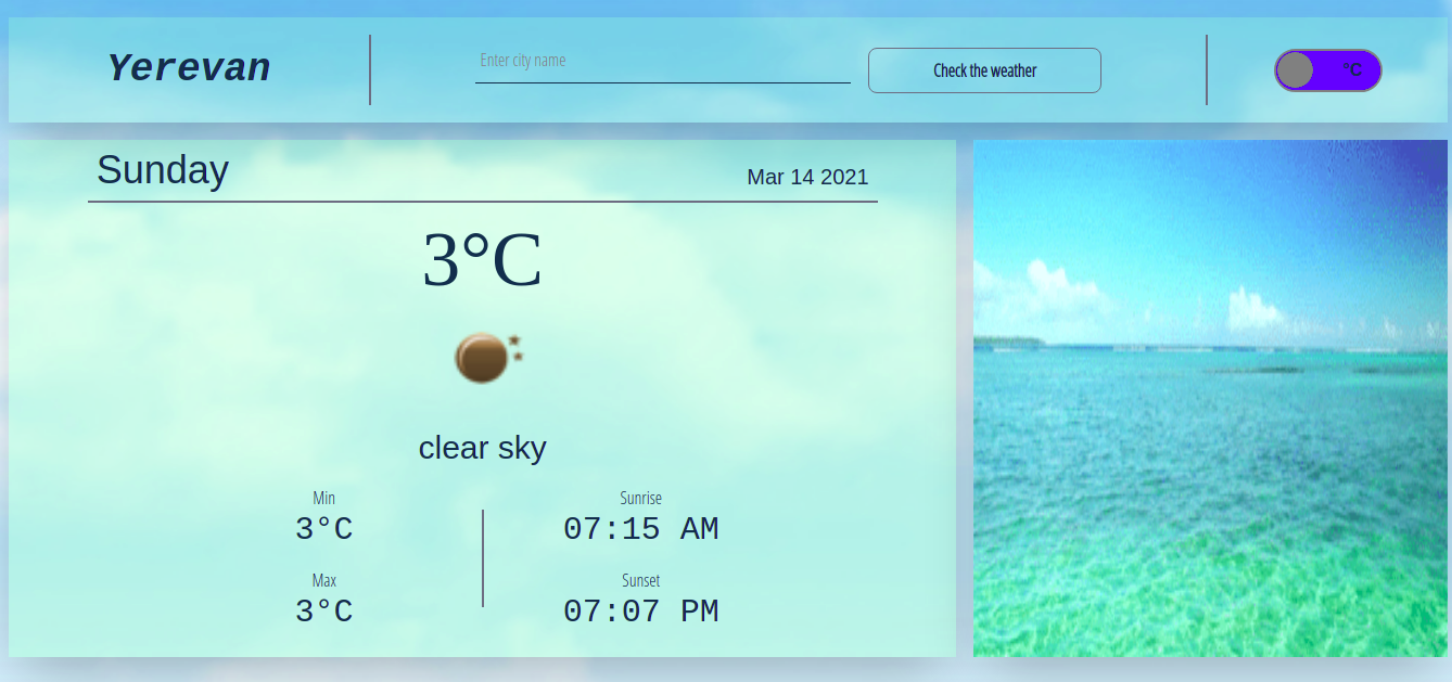 GitHub - MkrtichSargsyan/microverse-weather-app: A weather app that pulls from the ...