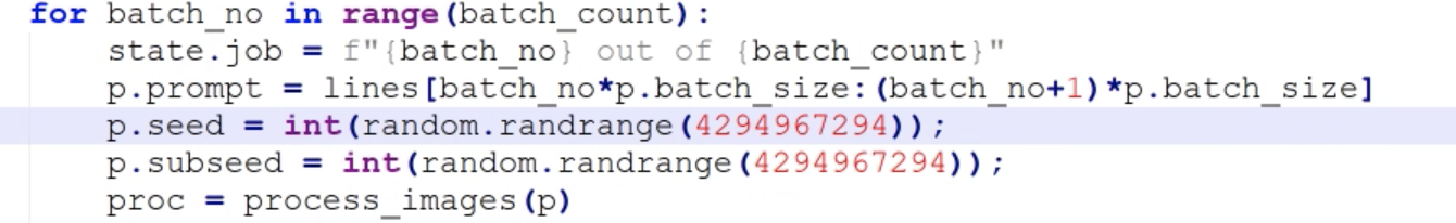 "Prompts from File" script uses same seed for every prompt · Issue #418 · AUTOMATIC1111/stable ...