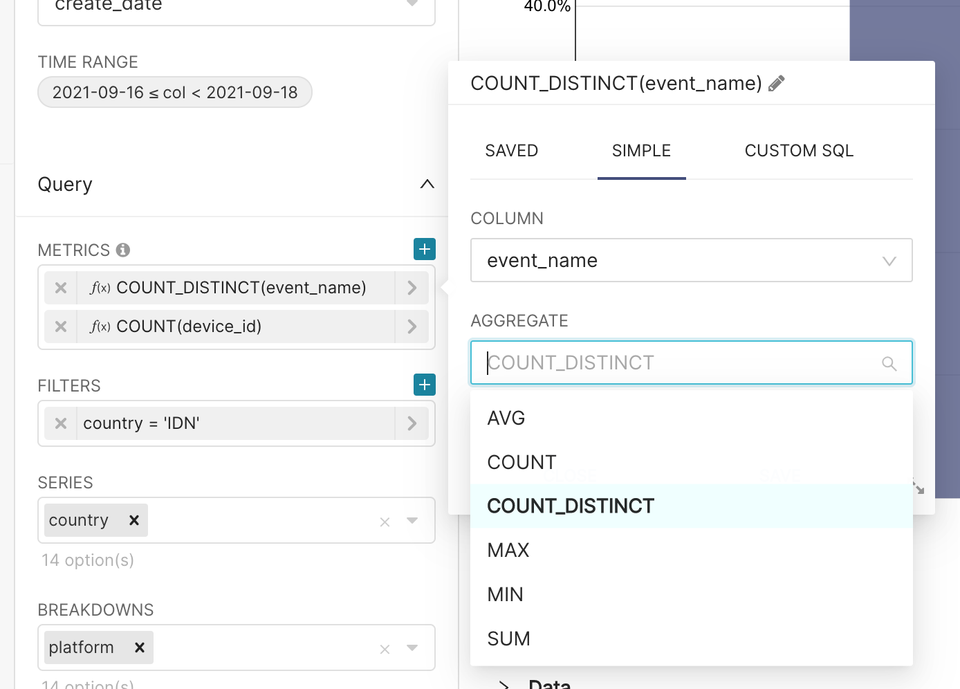ClickHouse metrics always be count() · Issue #16737 · apache/superset · GitHub