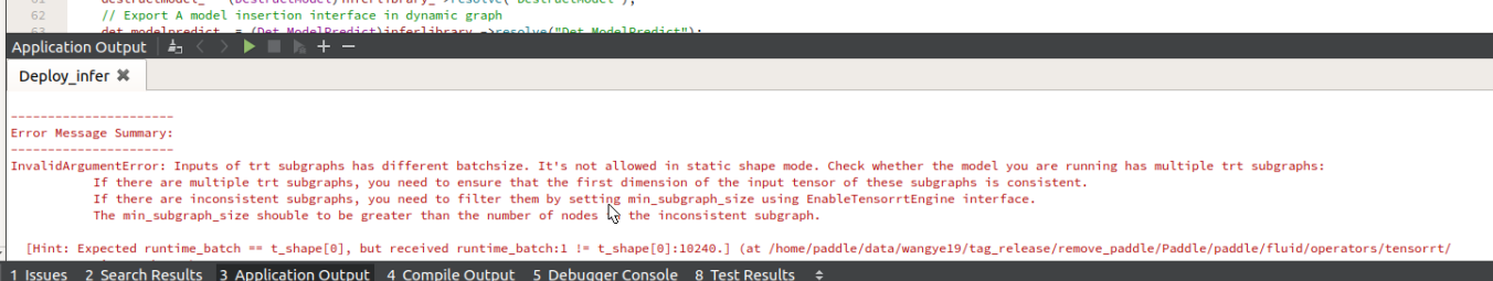 maskrcnn训练的模型 用tensorRT加速有问题 · Issue #6287 · PaddlePaddle/PaddleDetection · GitHub
