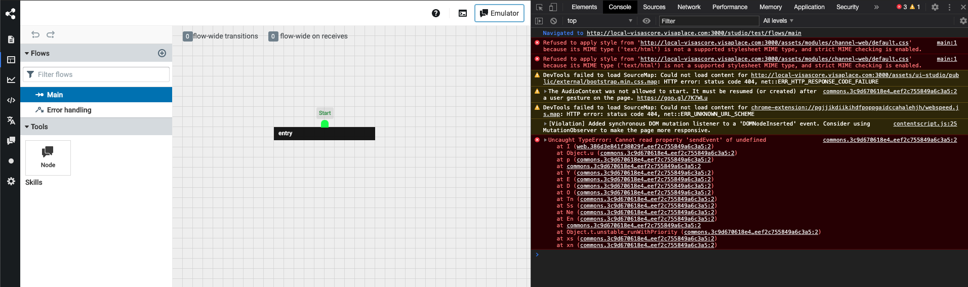 [BUG] Emulator doesn't open on 12.10.10 · Issue #1146 · botpress/v12 · GitHub