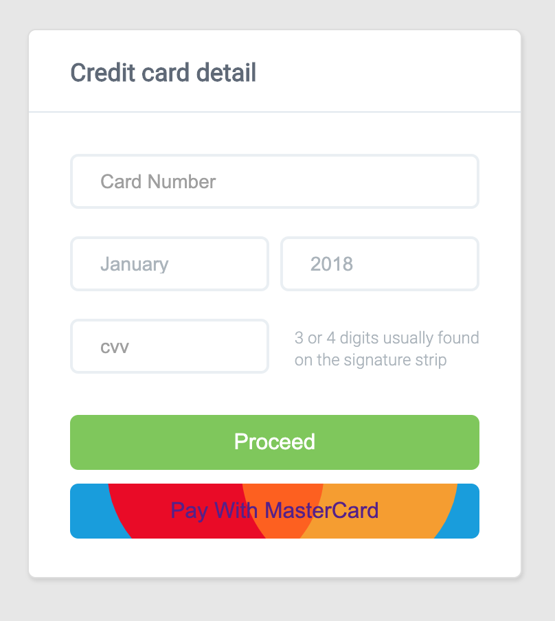 GitHub - bellom/Credit-Card-UI