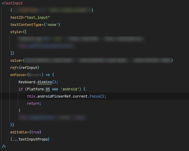 Follow The Instructions But Pickerrefcurrentfocus Is Not A Function · Issue 276 · React