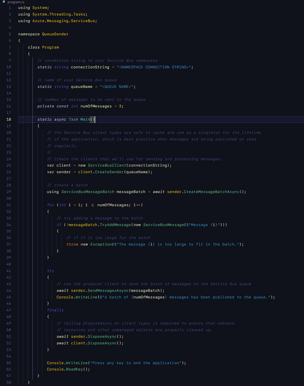 C# syntax support? · Issue #10 · spaceduck-theme/vscode · GitHub