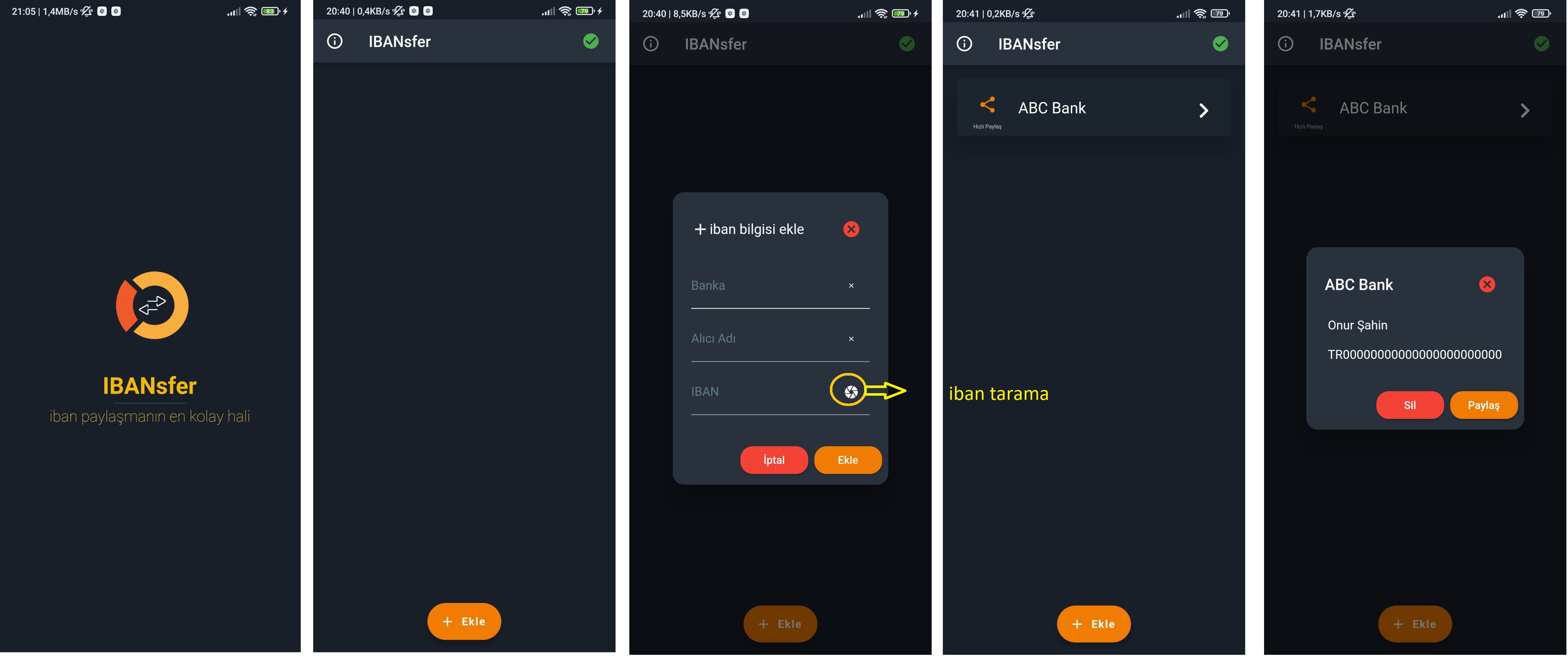 GitHub - imonursahin/IBANsfer: Iban tools mobile app.