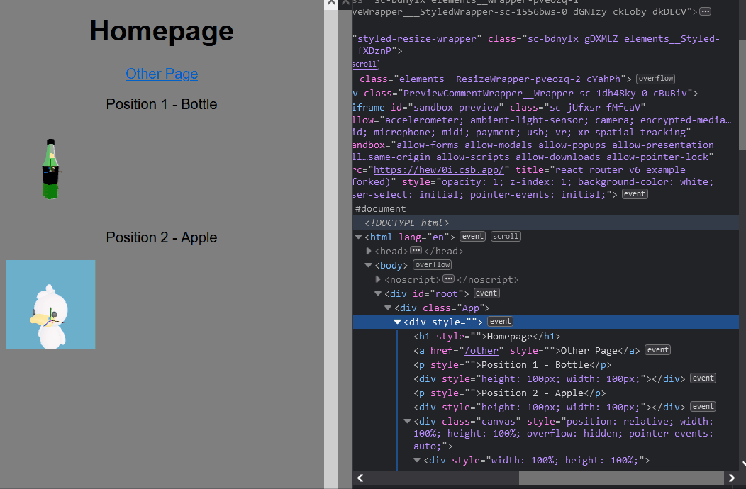 Orbitcontrols Stops Working While Using View If We Switch Pages Using 7075
