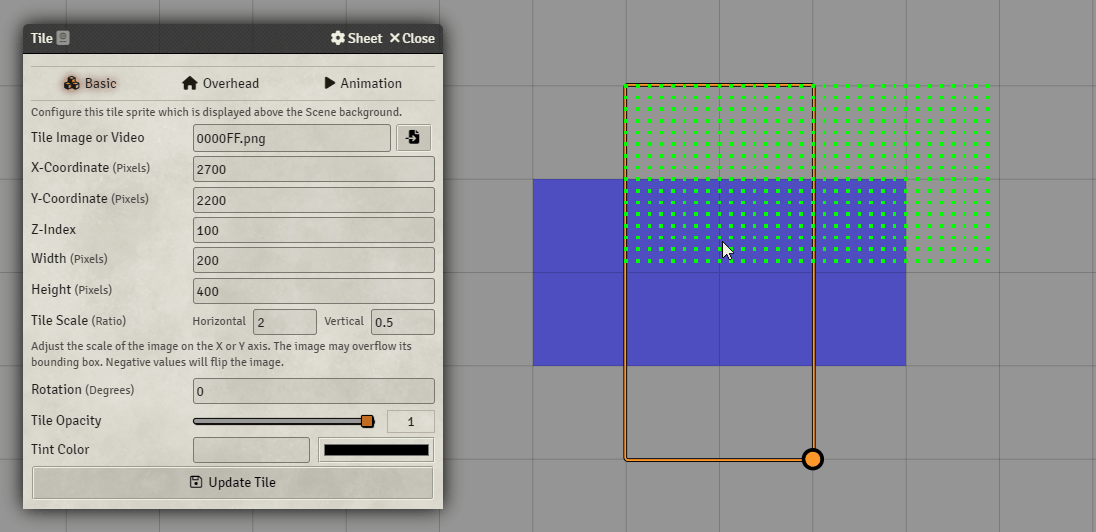 `Tile#getPixelAlpha` returns incorrect results for tiles with scaled texture · Issue #8560 ...