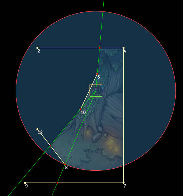 Fixed a bug in `foundry.utils.lineCircleIntersection` that made the ...