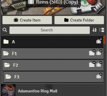 Fixed dropping a folder into another or into/out of a compendium pack not being rejected when ...