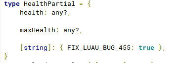 Tables with optionals don't typecheck invalid keys · Issue #455 · luau-lang/luau · GitHub