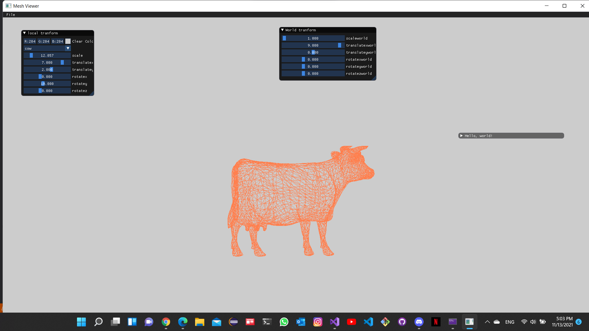 GitHub - faisalsadi/ComputerGraphics: model viewer