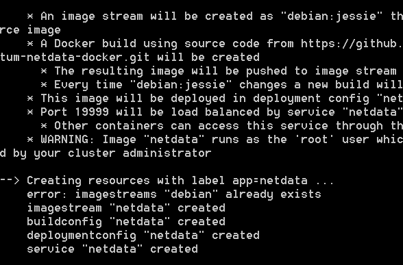 Netdata On Openshiftenterprise Kubernetes Problems · Issue 3023 · Netdatanetdata · Github