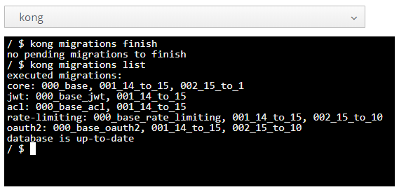 Kong 1.0.3 upgrade to 1.1.0rc2 with C* migrations problems · Issue #4420 · Kong/kong · GitHub