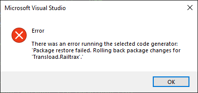 Please fix the Add | New Scaffolded Item · Issue #1648 · dotnet/Scaffolding · GitHub