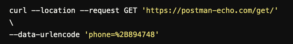 Cannot encode a plus sign in generated example code · Issue #7646 · postmanlabs/postman-app ...