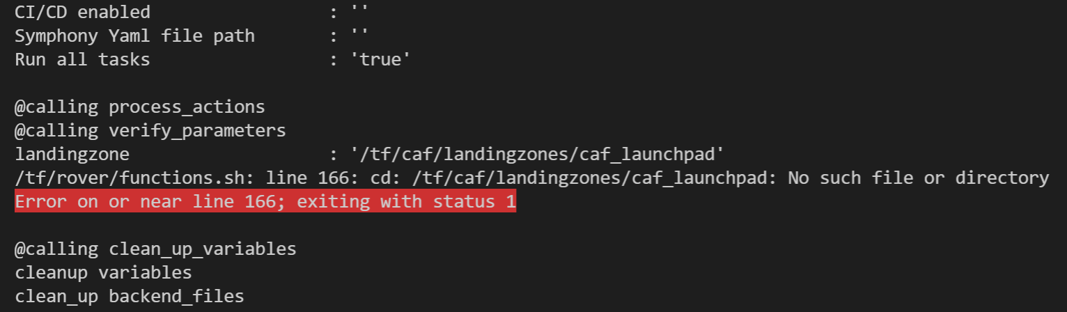 [bug] update documentation for rover apply commands · Issue #203 · Azure/caf-terraform ...