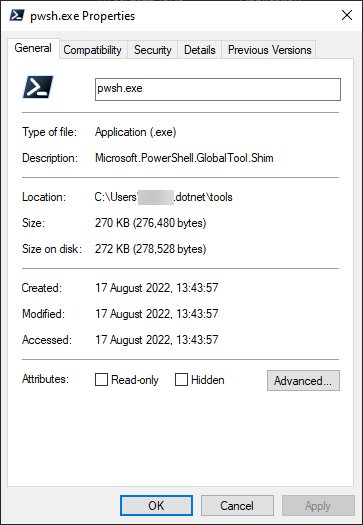 pwsh executable installed as .NET Global Tool is not signed · Issue #18087 · PowerShell ...