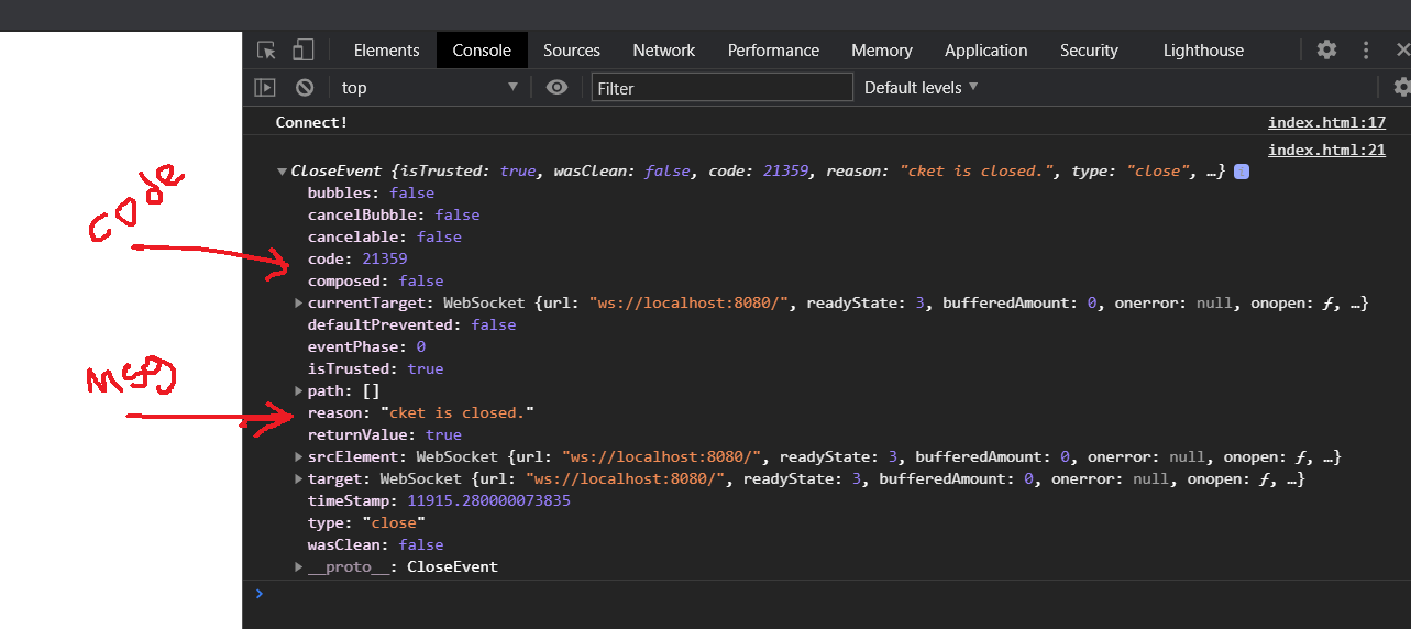 Closes Websocket Connection Incorrectly · Issue 1160 · Cesanta Mongoose · Github