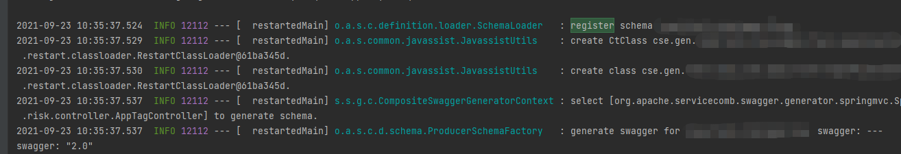 No Schema Found · Issue #1983 · apache/servicecomb-java-chassis · GitHub