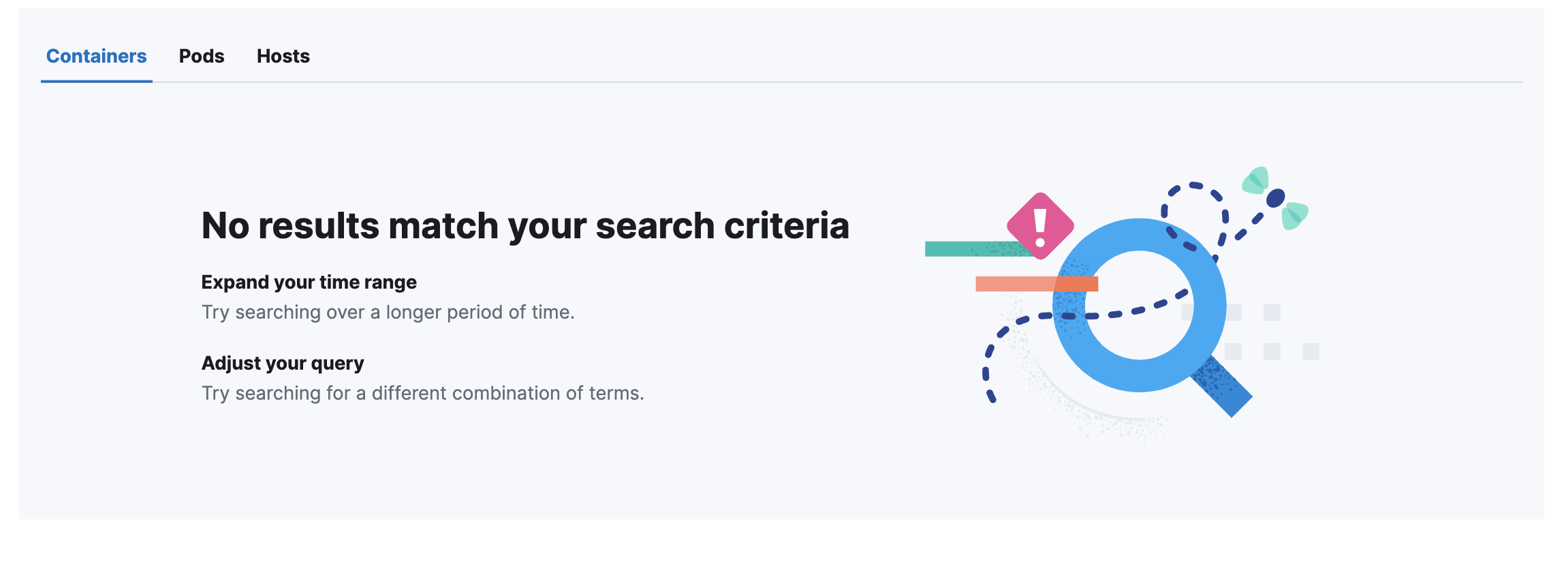[APM] Improve empty state message on the Infrastructure tab · Issue #132684 · elastic/kibana ...