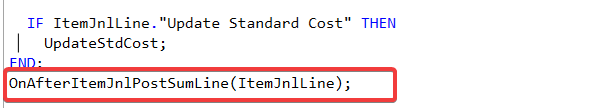 Event Request -OnAfterItemJnlPostSumLine in Codeunit 23 function ItemJnlPostSumLine · Issue ...