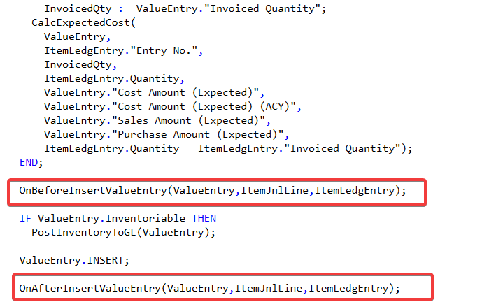 Need Itemledgerentry Parameter With Var In Codeunit 22 For Publishers