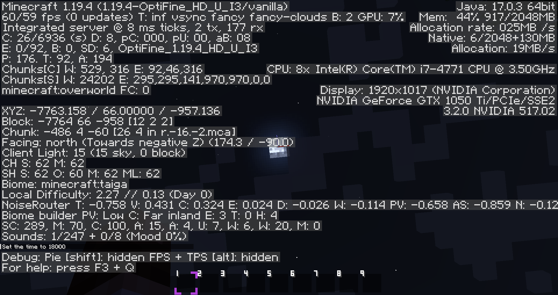 [Custom Colors] Tiaga biomes sometimes using nether colourmaps? · Issue #7342 · sp614x/optifine ...