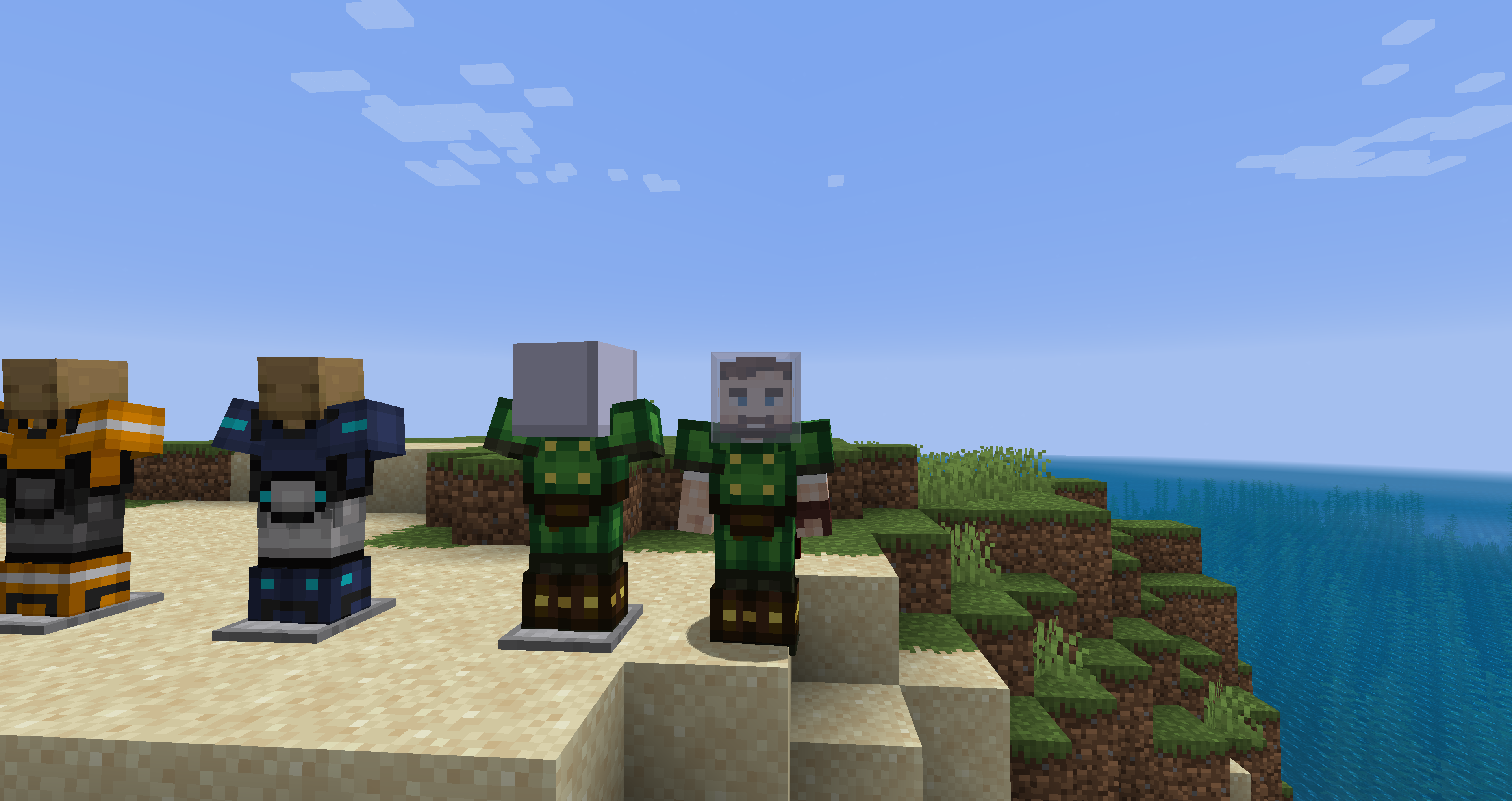 [Vanilla bug] Add transparency for armour on armour stands · Issue ...