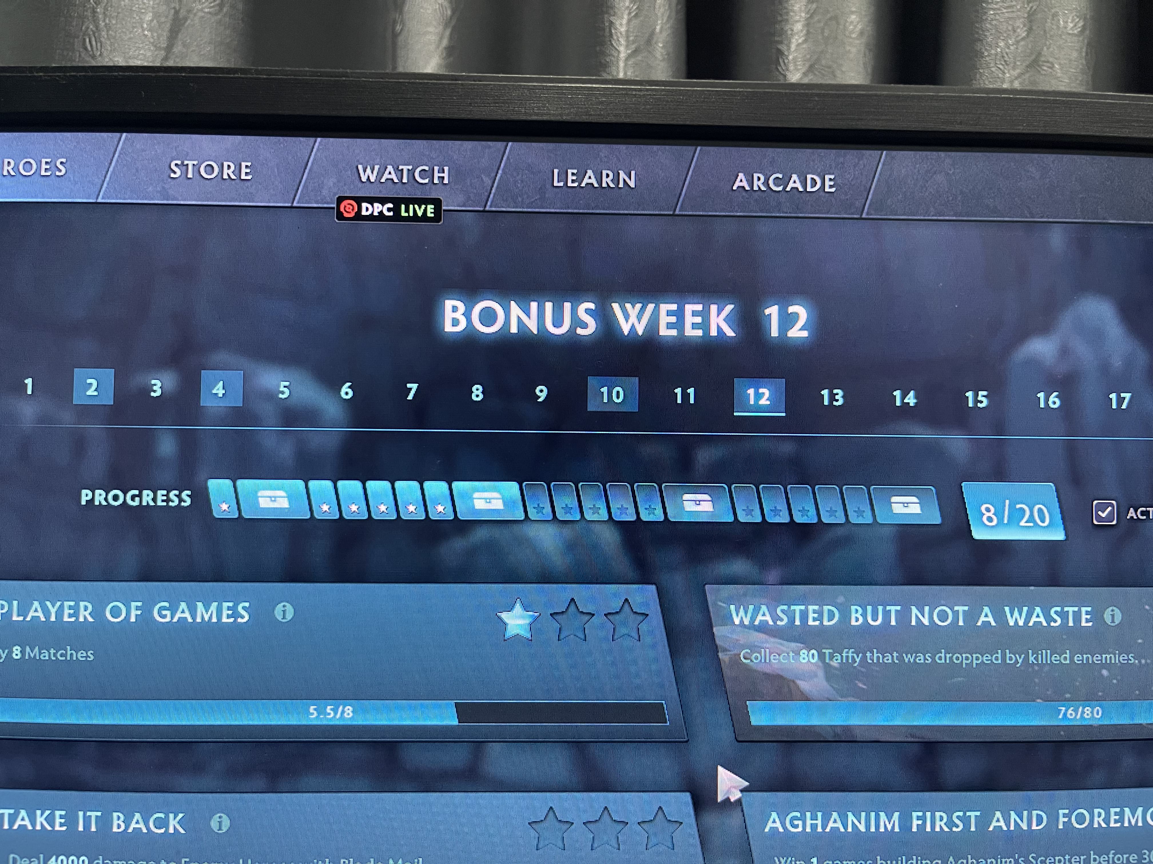 No Week 12 Treasure Chest Reward · Issue #5960 · ValveSoftware/Dota2-Gameplay · GitHub