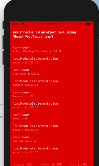 TypeError undefined is not an object (evaluating 'nativeVersion.major') · Issue #16938 ...