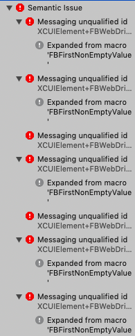 Failed because Messaging unqualified id in Xcode Version 10.2 (10E125) · Issue #1097 ...