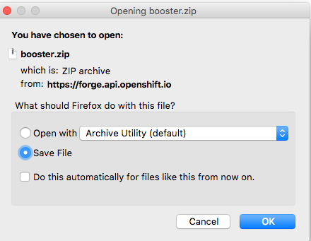 Booster zip files incorrectly named · Issue #175 · fabric8-launcher ...
