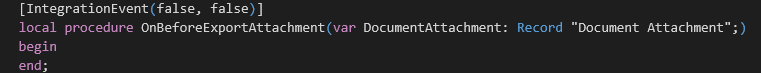 [Event Request] Table 1173 "Document Attachment", OnBeforeExportAttachment · Issue #7026 ...