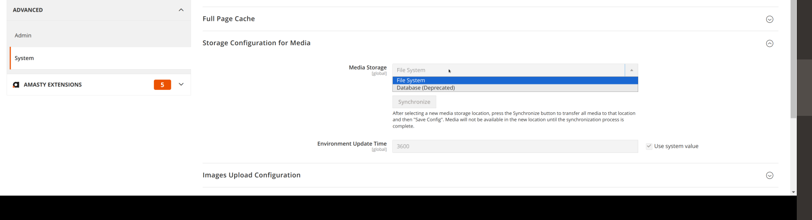 SELECT from media_storage_file_storage when media DB storage is not in use or disabled · Issue ...