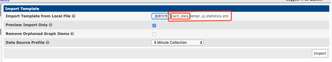 Import Template ERROR · Issue #2897 · Cacti/cacti · GitHub