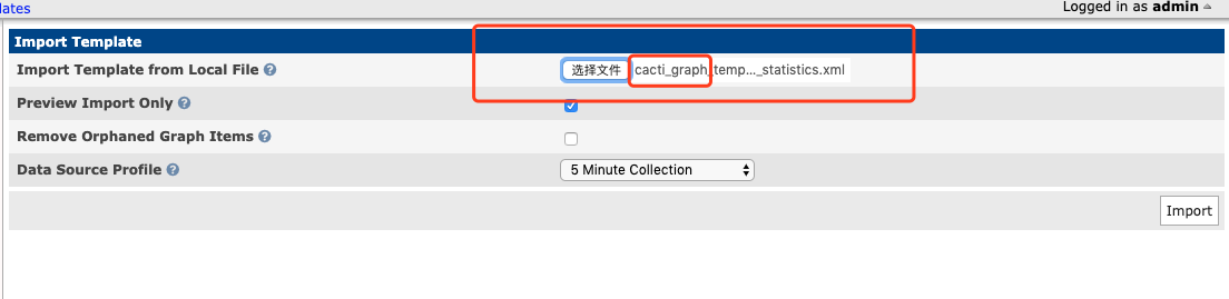 Import Template ERROR · Issue #2897 · Cacti/cacti · GitHub