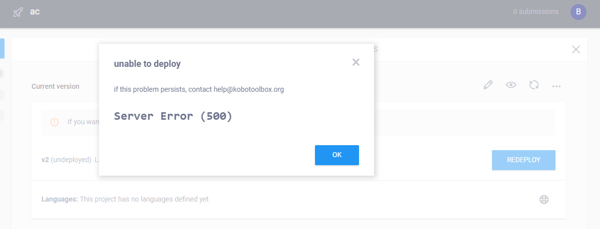 Front-end attempts to deploy non-current version of form · Issue #2205 ...