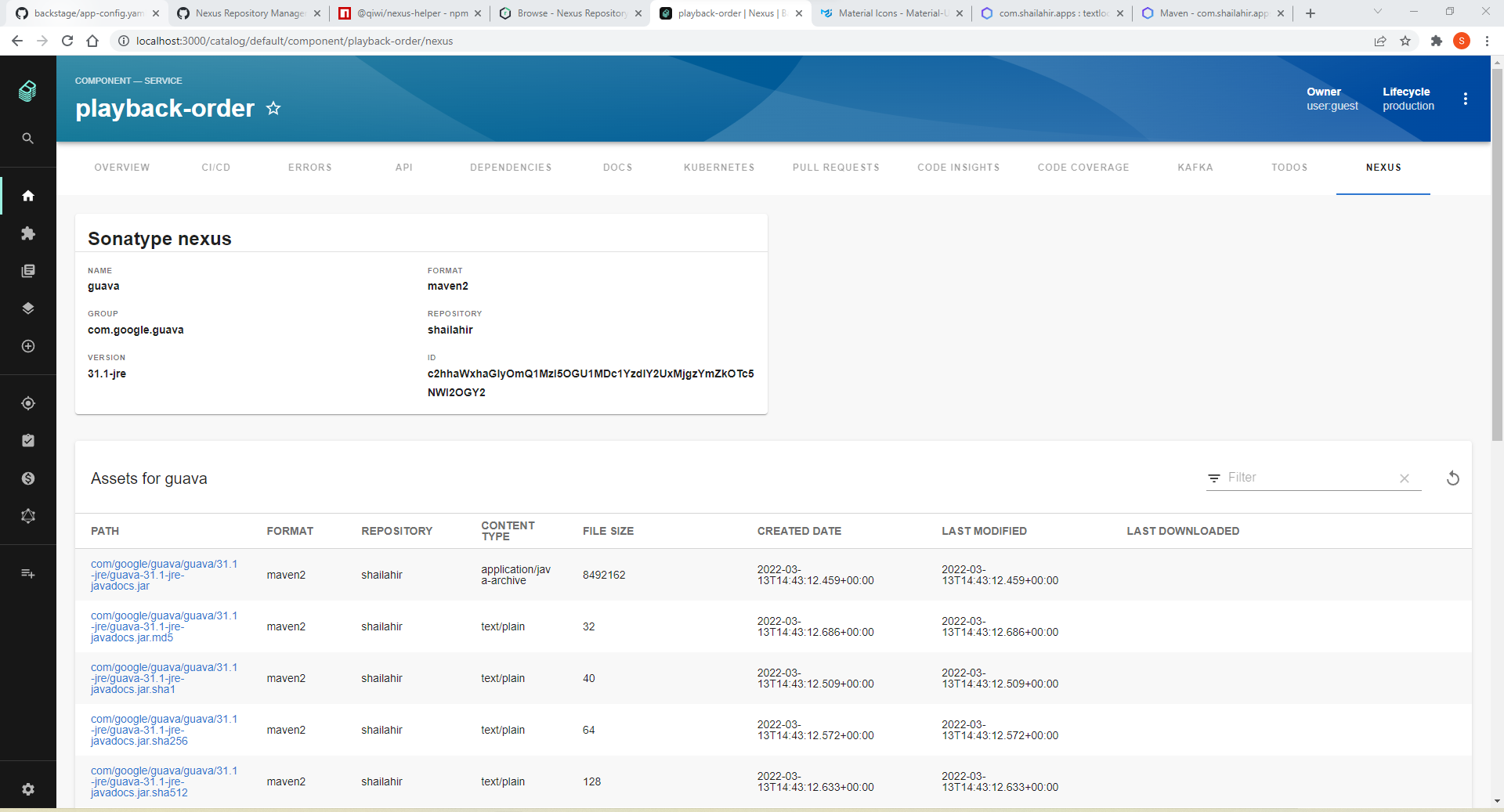 Nexus Repository Manager Plugin · Issue #3269 · backstage/backstage ...
