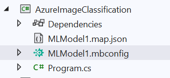 *.map.json not nested under mbconfig · Issue #2581 · dotnet/machinelearning-modelbuilder · GitHub