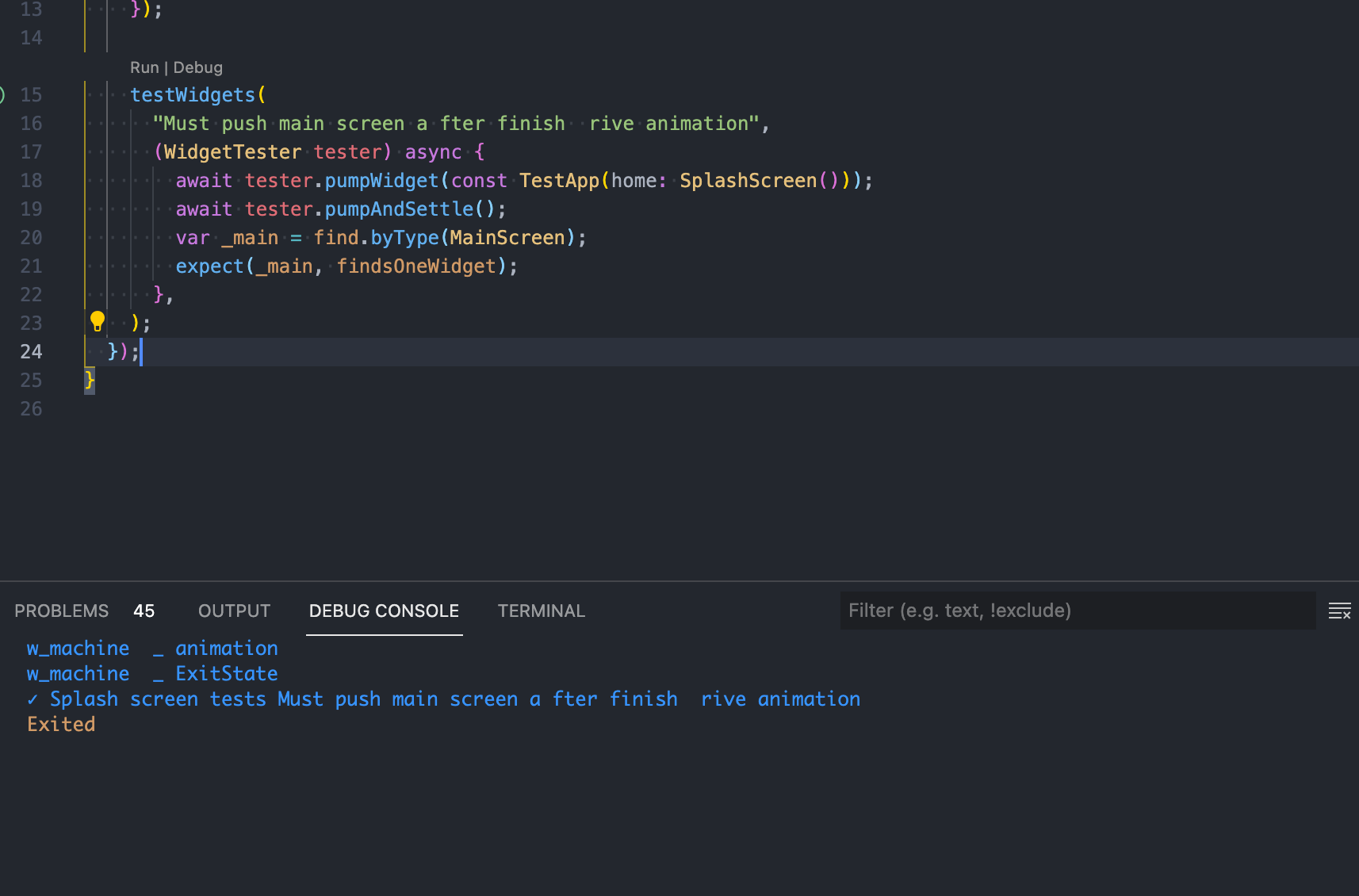 Test fails after upgrade to 2.8 · Issue #94944 · flutter/flutter · GitHub