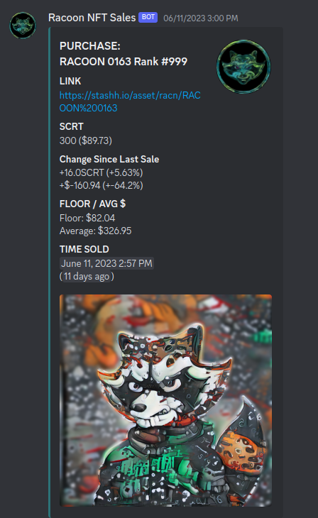 GitHub - Reecepbcups/stashh-bot: A stashh bot to keep up with Racoon supply NFTs collction
